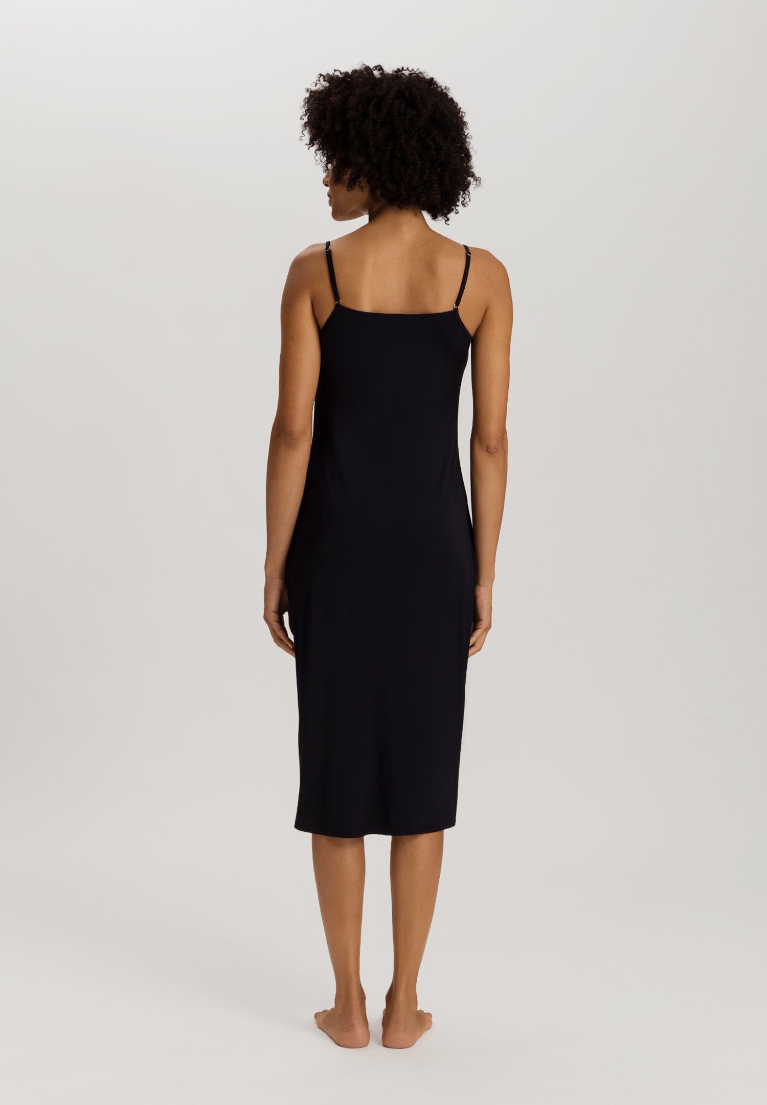 Satin Deluxe Bodydress | Black 71078-019 – HANRO