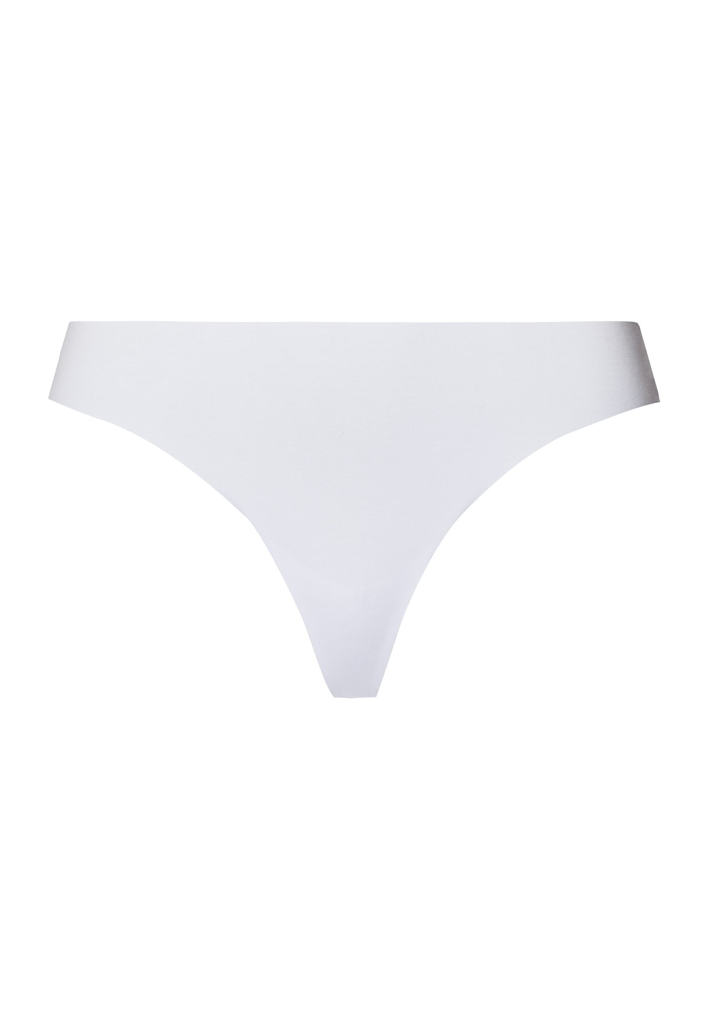 Invisible Cotton Cotton Blend Thong | White 71242-101 – HANRO