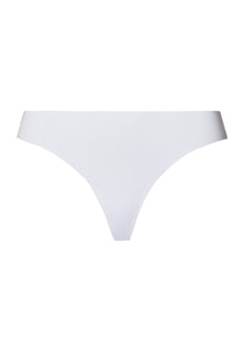 Invisible Cotton Cotton Blend Thong | White 71242-101 – HANRO