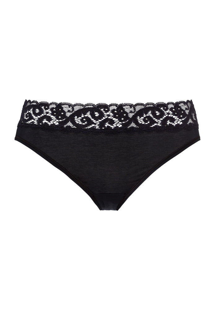 Luxury Moments Lace Soft Cup Bra Black 71465 019 Hanro