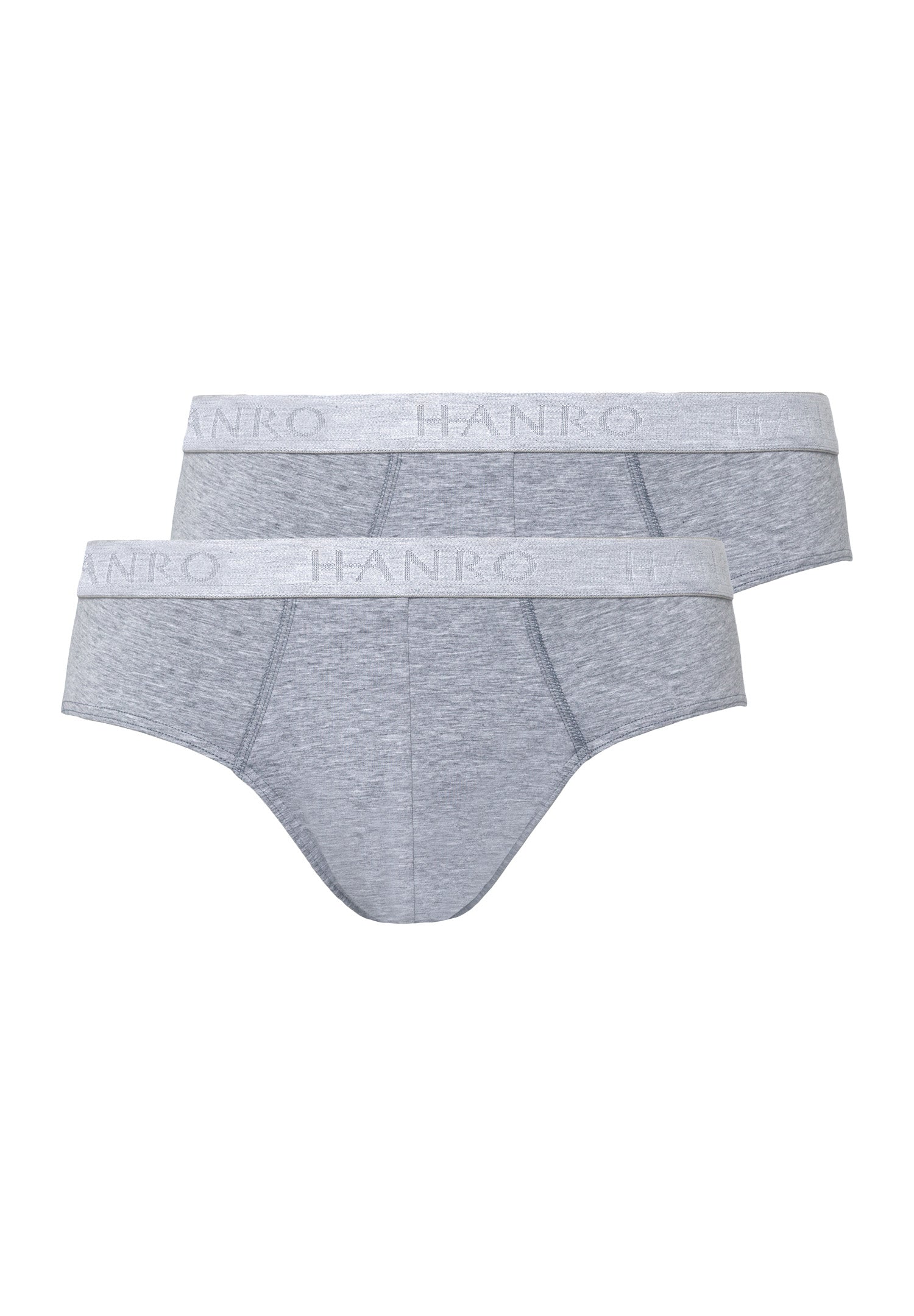 Cotton Essentials 2-Pack Cotton Briefs | Light Melange 73075-1961 – HANRO