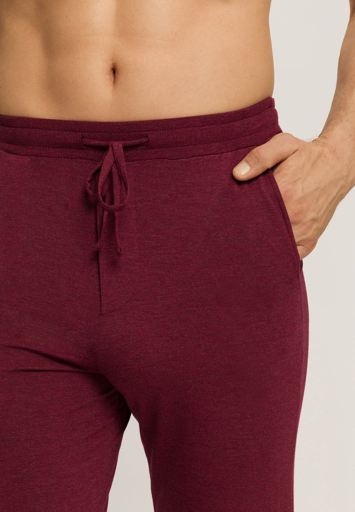 Casuals Drawstring Pants | Cabernet Melange 75040-3045 – HANRO