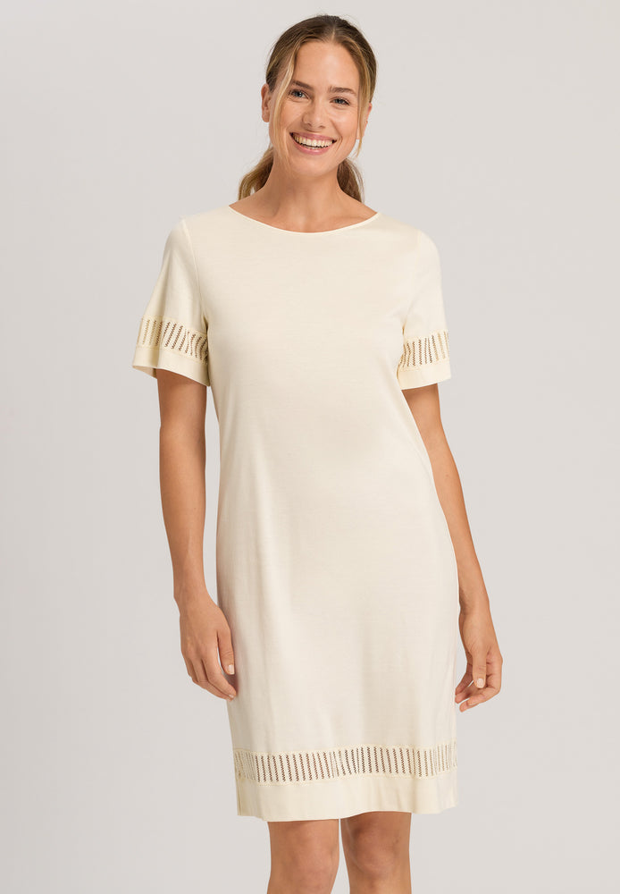 Gaia Lace Insert Nightgown | Citrus Sorbet 76536-2200 – HANRO