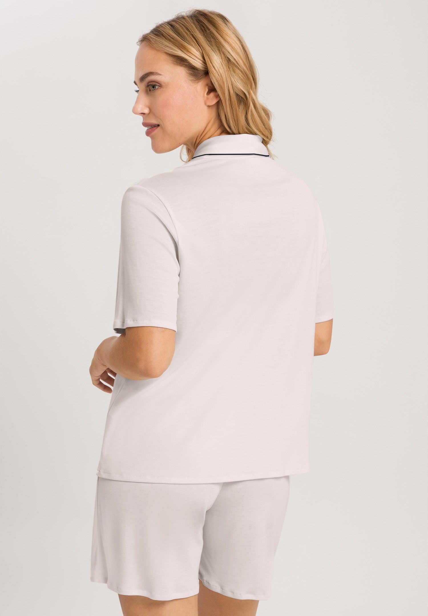 Natural Comfort TENCEL™ Button Front Pajama Set | Almond 77977-1809 – HANRO